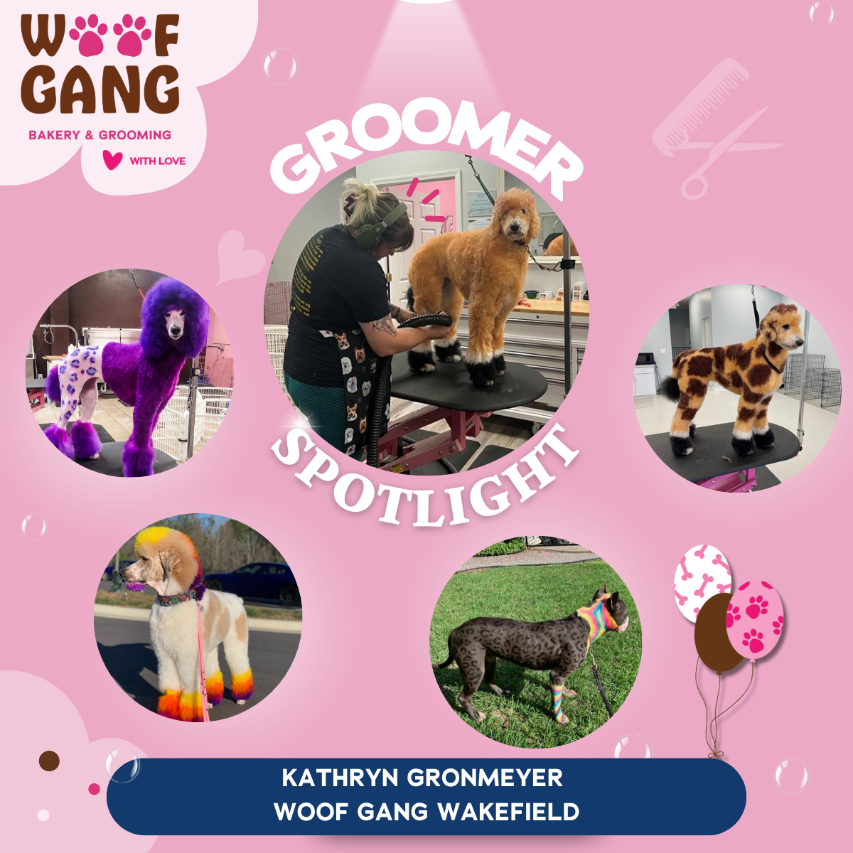 Grooming With Heart Meet Woof Gangs Star Groomer Kathryn Gronmeyer